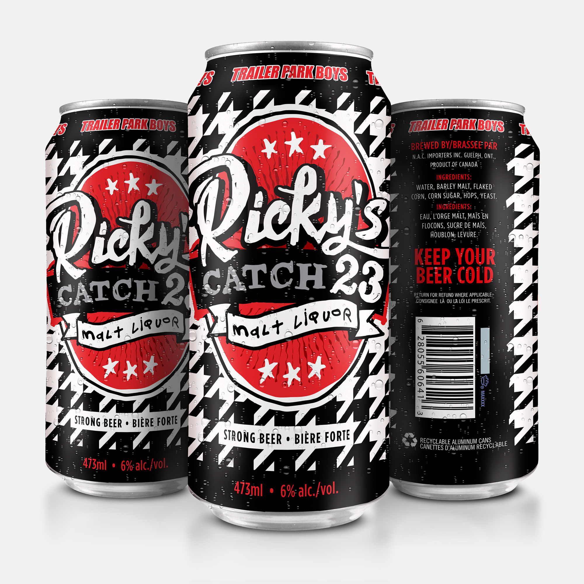 Ricky's Catch 23 Malt Liquor - Sterio Design